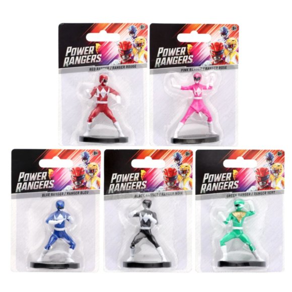 just play | Toys | Power Rangers Mini Figures Complete Set Of 5 | Poshmark